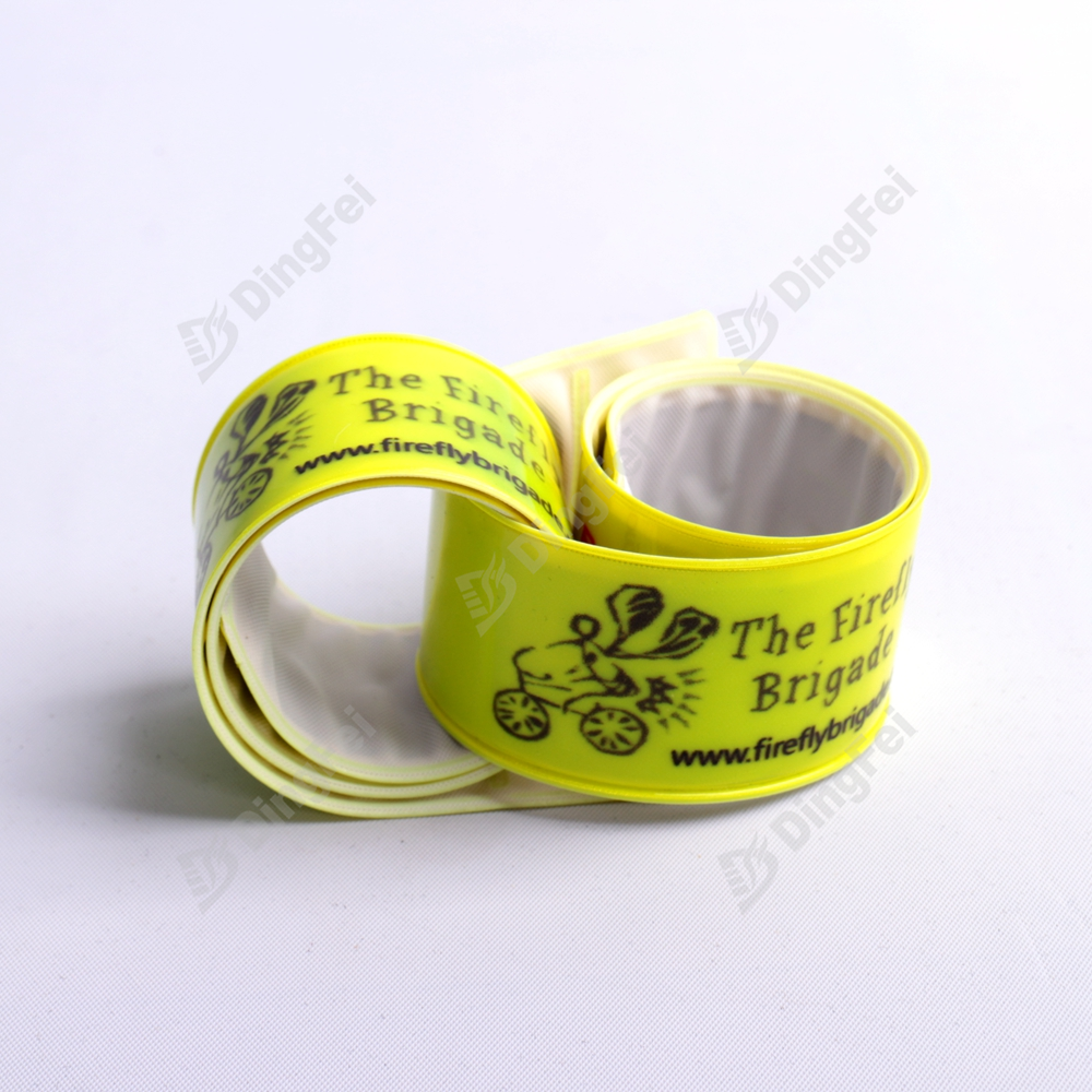 High Visibility Reflective Slap Band | Prismatic reflective film, PVC ...