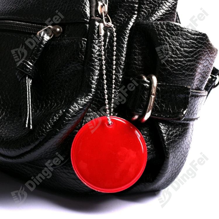 Hi Vis Soft CE EN13356 Promotional Reflective Keychain | Prismatic ...