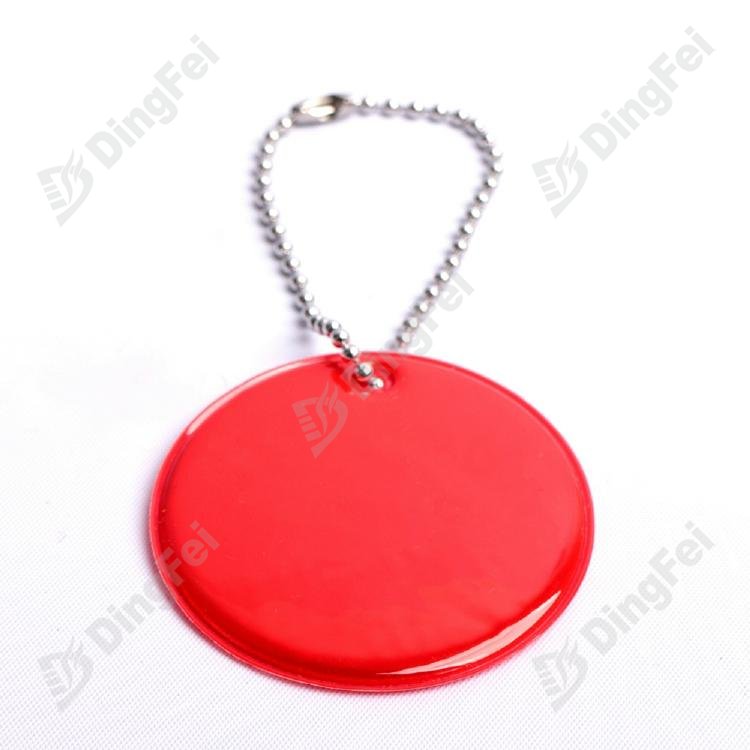 Hi Vis Soft CE EN13356 Promotional Reflective Keychain | Prismatic ...