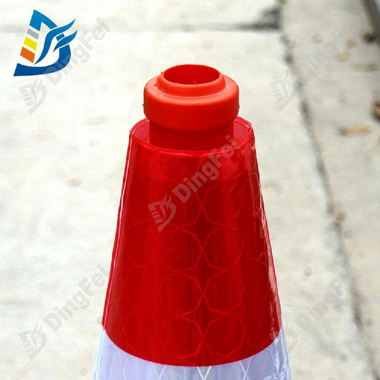 Reflective PVC Custom Waterproof Safety Traffic Cone Sleeve | Prismatic ...
