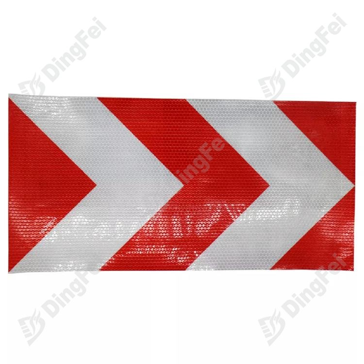 Reflective Red White Rear Marking Truck Warning Sticker For Heavy ...