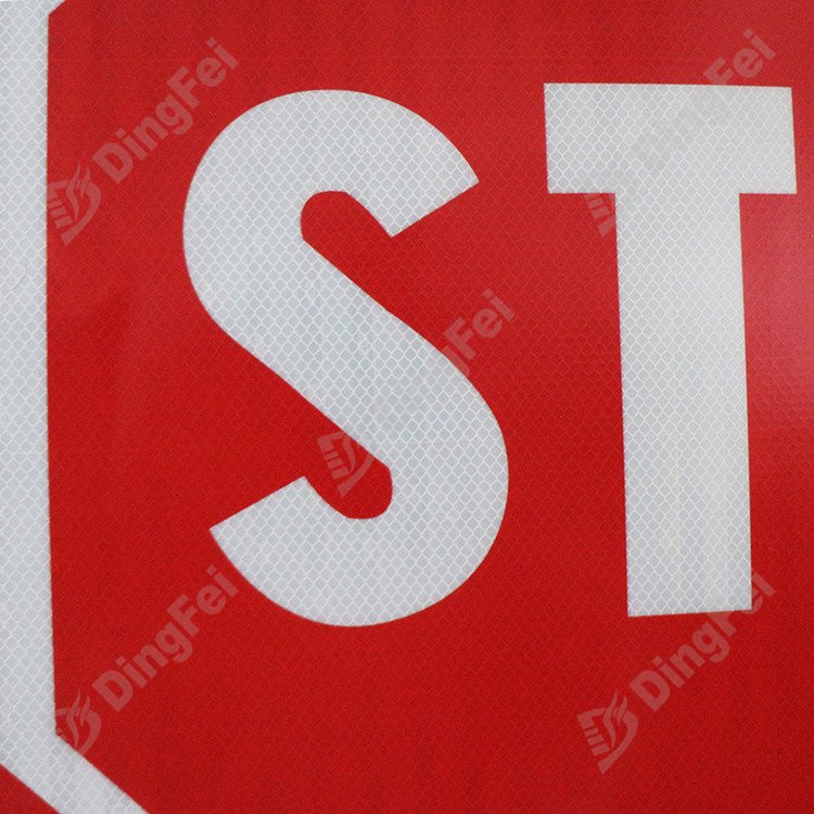 Reflective Octagon Aluminum Traffic Stop Sign | Prismatic reflective ...