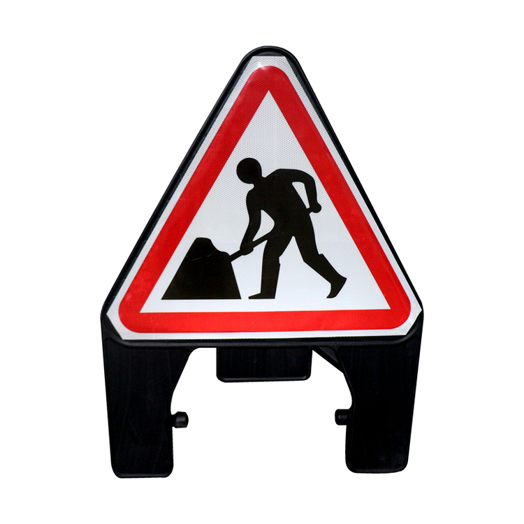 Men At Work Road Sign