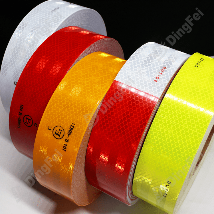 DOT reflective tape | Prismatic reflective film, PVC cone sleeve ...