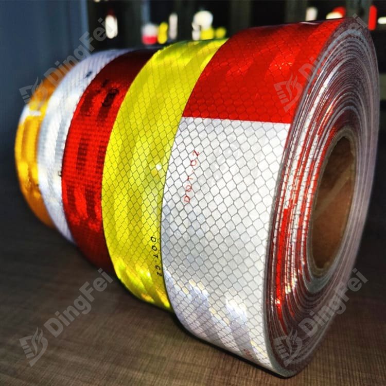 Hi Vis Tape | Prismatic reflective film, PVC cone sleeve, Reflective ...