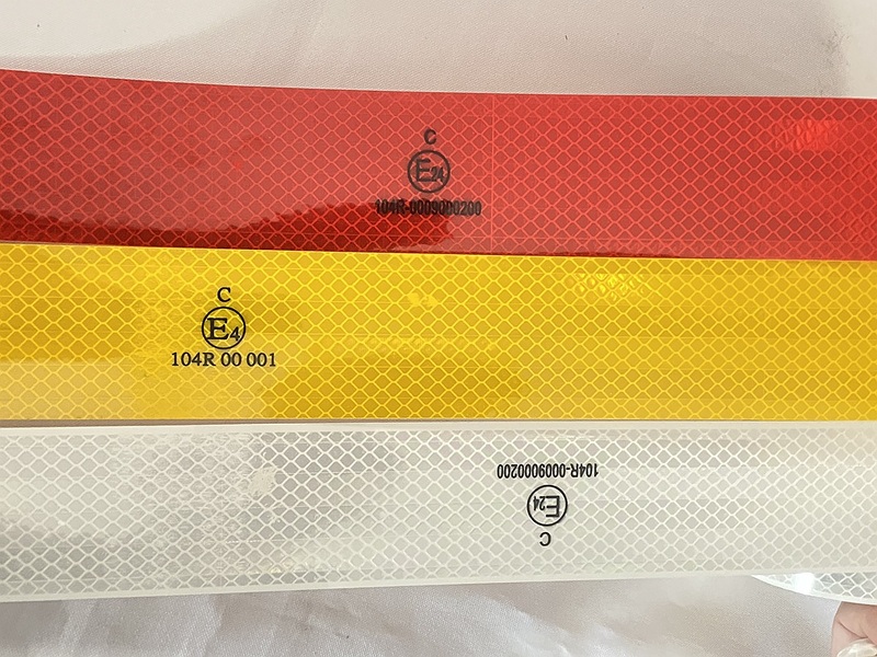 Reflective Sticker Roll | Prismatic reflective film, PVC cone sleeve ...