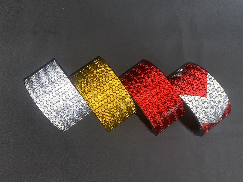 Night Reflective Tape | Prismatic reflective film, PVC cone sleeve ...