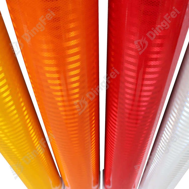 HIP Reflective Sticker | Prismatic reflective film, PVC cone sleeve ...