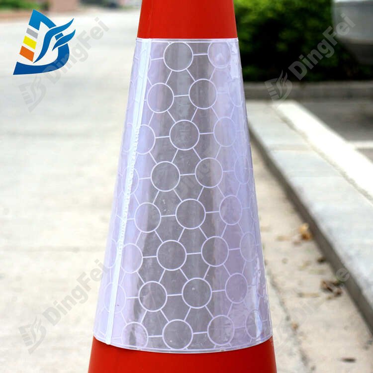 Traffic Cone Reflective Sleeve | Prismatic reflective film, PVC cone ...