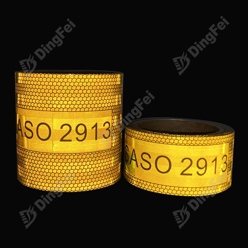 SASO 2913 Reflective Tape | Prismatic reflective film, PVC cone sleeve ...