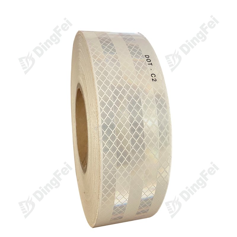 Silver DOT Reflective Tape | Prismatic reflective film, PVC cone sleeve ...