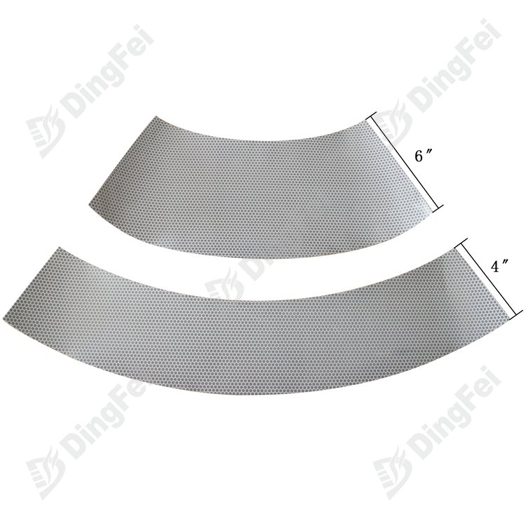 Traffic Cone Collar Sticker | Prismatic reflective film, PVC cone ...