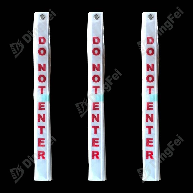 White Reflective Mine Hanging Streamers | Prismatic reflective film ...