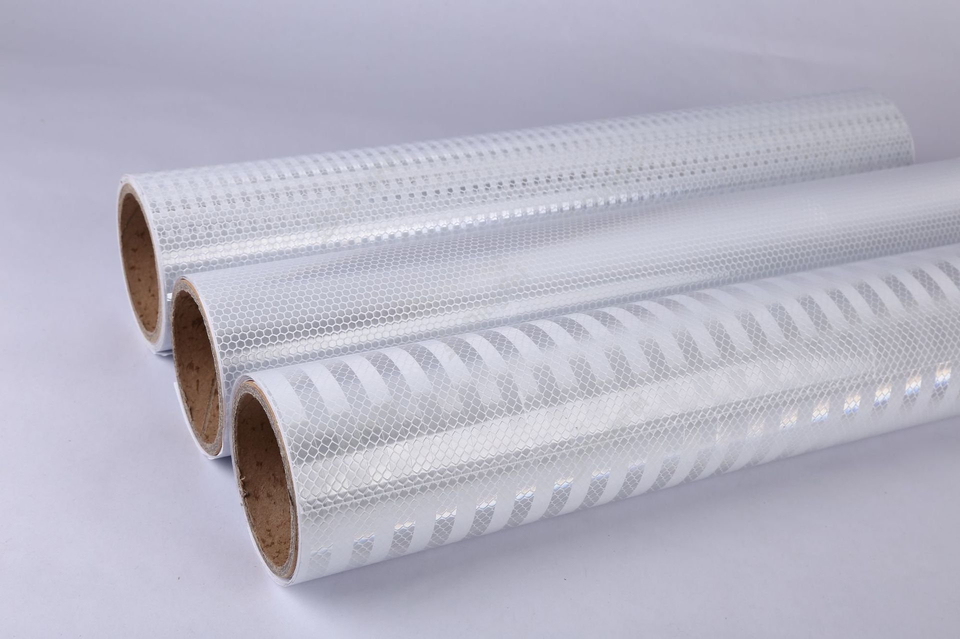 White Reflective Honeycomb PVC Vinyl Sheeting | Prismatic reflective ...