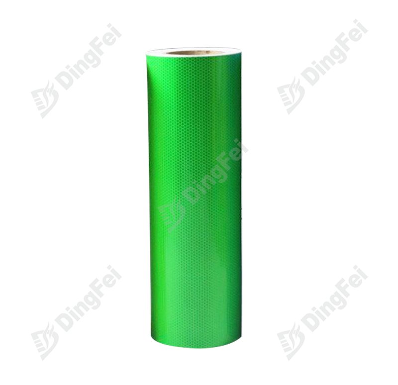 Green Reflective Honeycomb PVC Vinyl Sheeting | Prismatic reflective ...