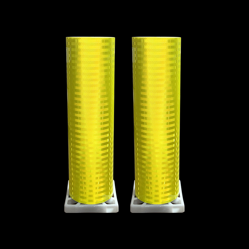 Fluorescent Yellow High Intensity Prismatic Reflective Sheeting ...