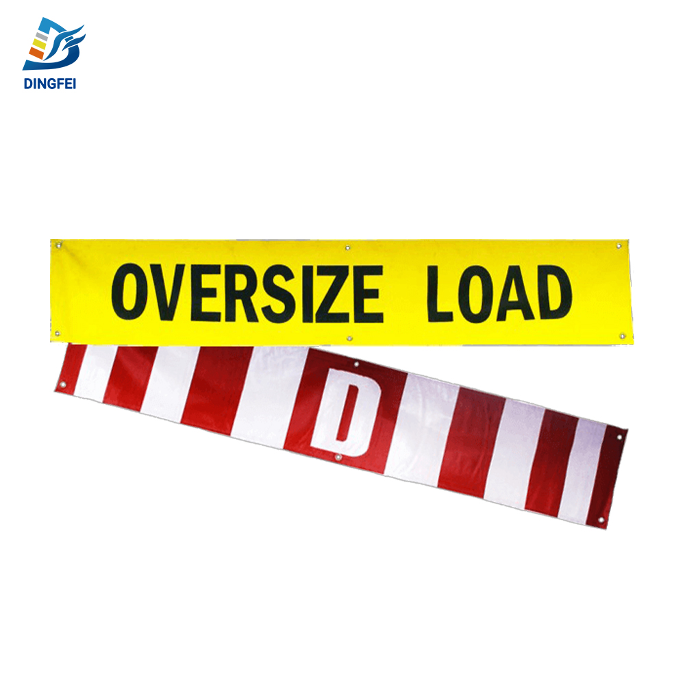 Double Sided Reflective Oversize Load Vehicle Roll Up Banner ...