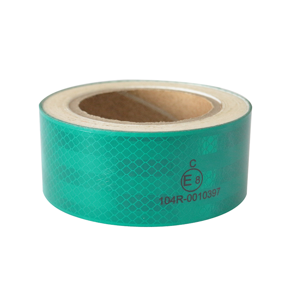 Green ECE104R Reflective Conspicuity Tape | Prismatic reflective film ...