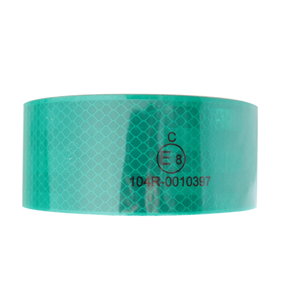 Green ECE104R Reflective Conspicuity Tape | Prismatic reflective film ...