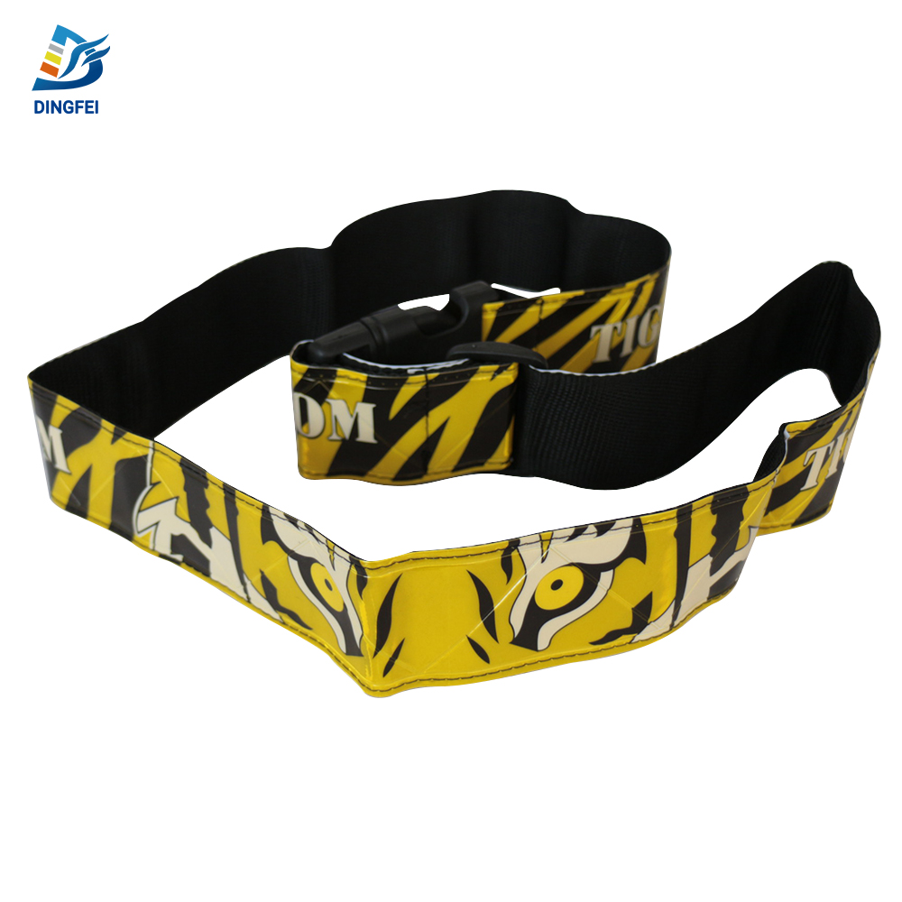 Custom Imprinted Reflective PVC Belt | Prismatic reflective film, PVC ...