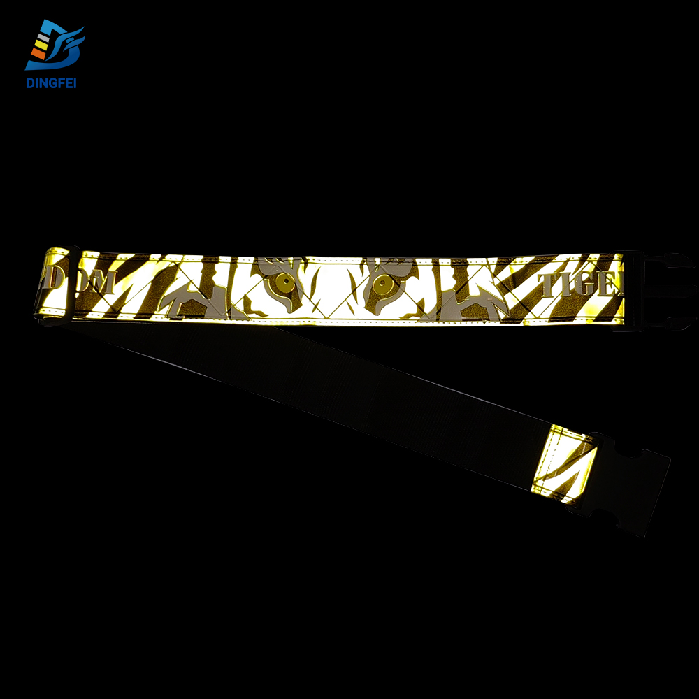 Custom Imprinted Reflective PVC Belt | Prismatic reflective film, PVC ...