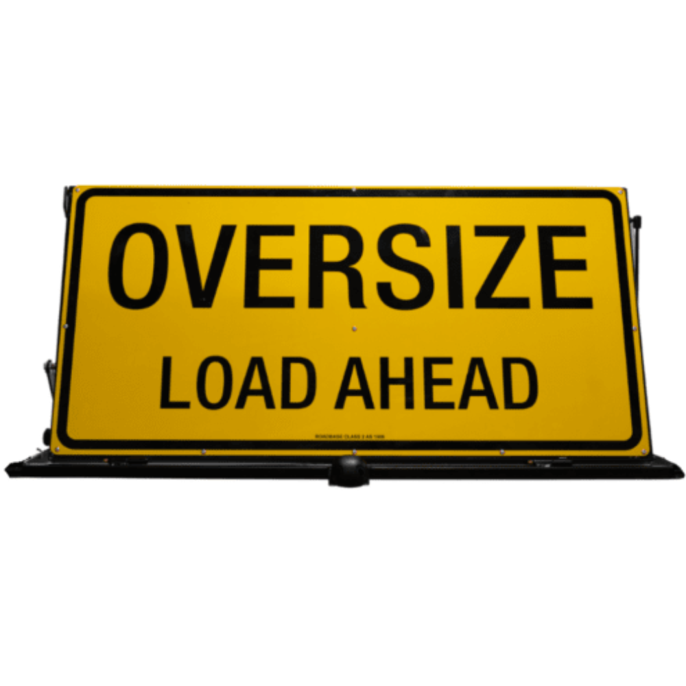 Reflective Pilot Aluminum Oversize Load Ahead Sign | Prismatic ...