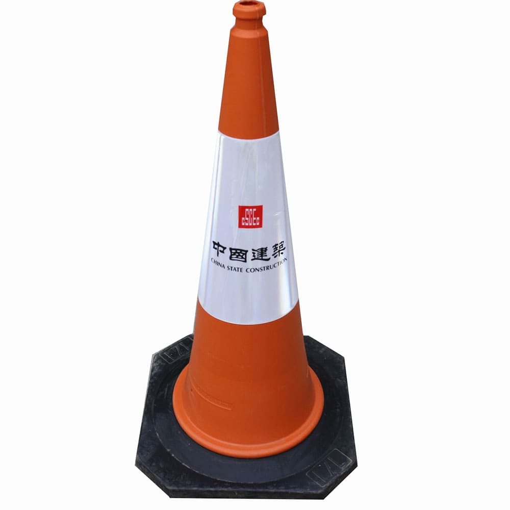 Construction Reflective Cone Sleeve for Traffic Cone | Prismatic ...