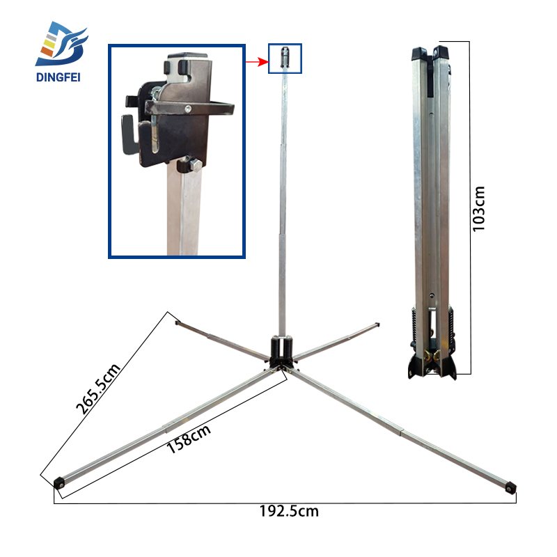 Heavy Duty Steel Dual Spring Stand for Roll Up Traffic Signs ...