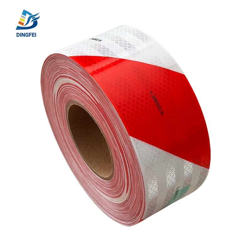 Red White Strips I.3952/5 Reflective Conspicuity Tape | Prismatic ...